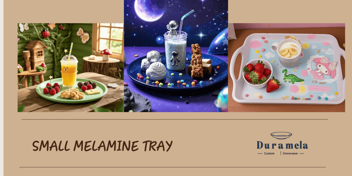 Custom Small Melamine Trays | Personalized Mini Trays