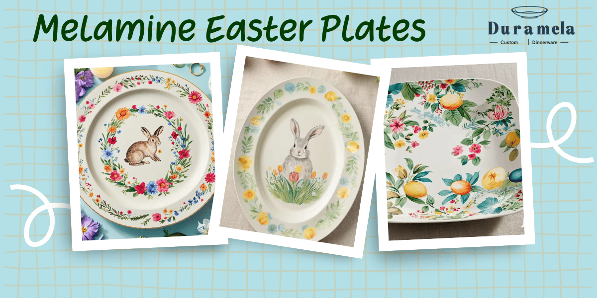 Wholesale Melamine Easter Plates - Custom Festive Designs