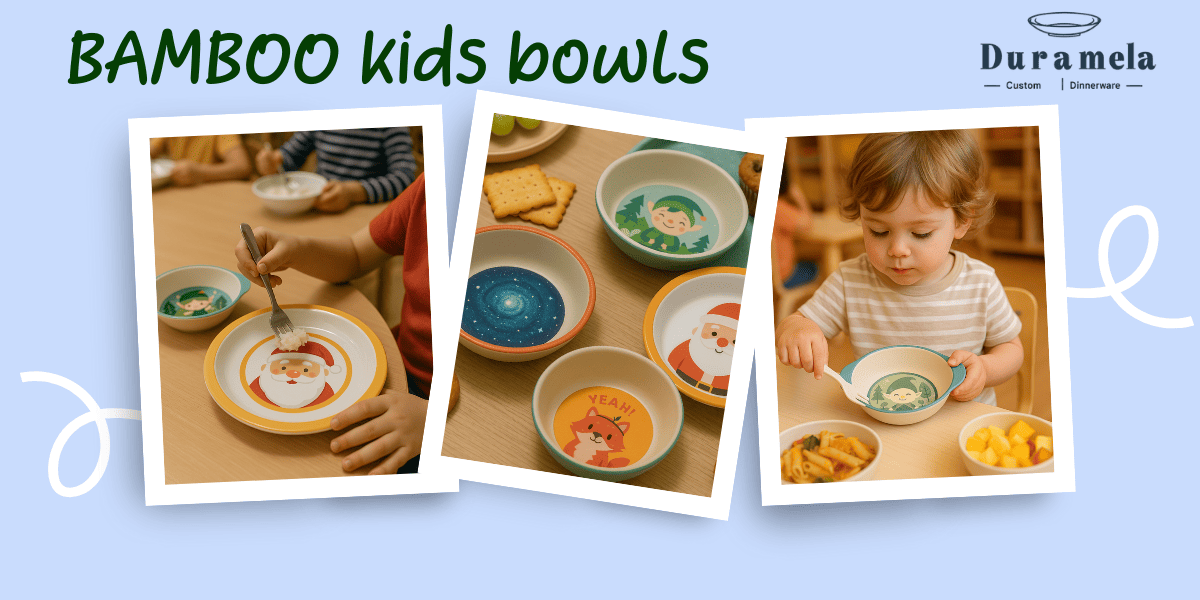 Custom Bamboo Kids Bowls Wholesale - Eco-Friendly & BPA-Free