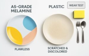 Melamine vs. Plastic Plates: Which is Better for You?