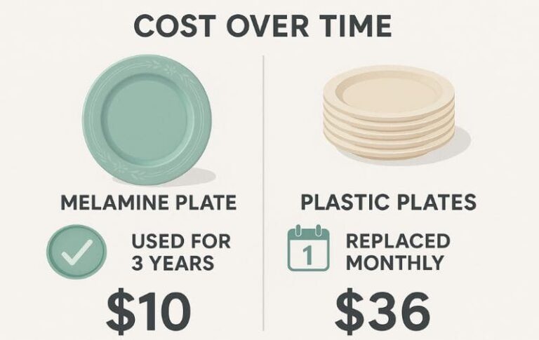 Melamine vs. Plastic Plates: Which is Better for You?