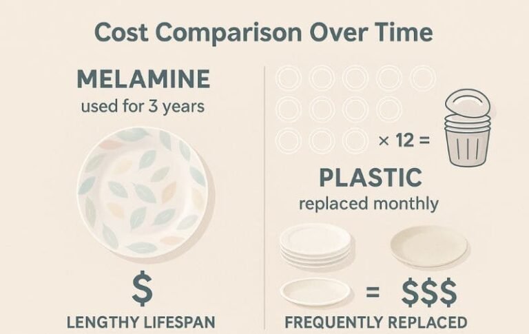 Melamine vs. Plastic Plates: Which is Better for You?